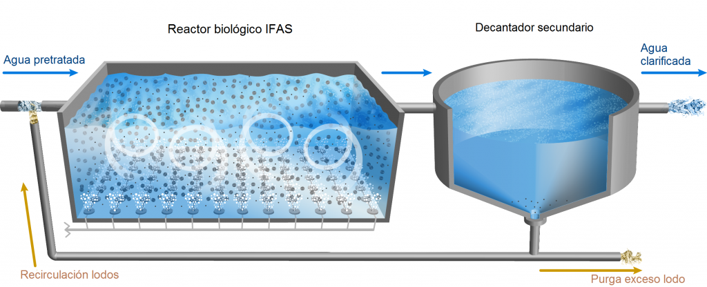 Proceso IFAS - GEDAR - Tratamiento de Aguas